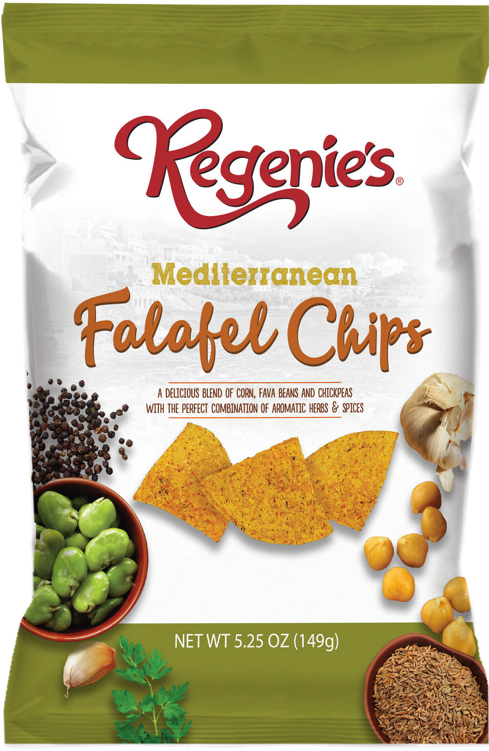 Vegan Falafel Chips| Regenie’s